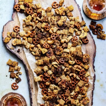 Spicy Garlic Ranch Chex Mix - Give it Some Thyme