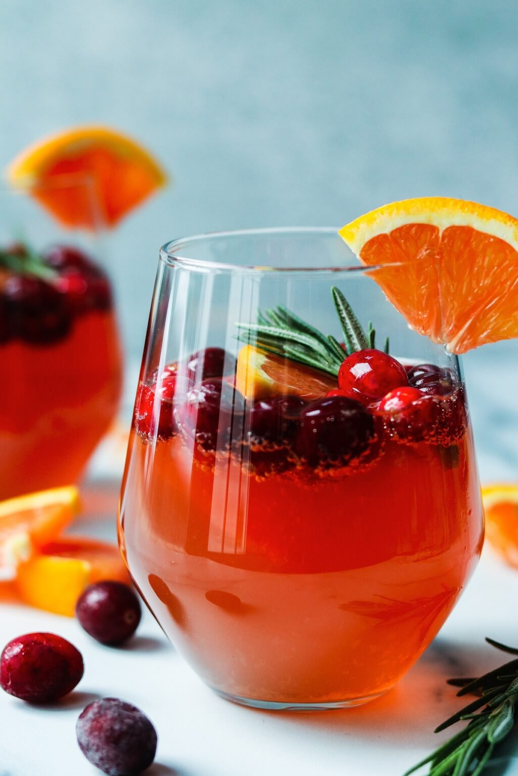 Cranberry Orange Prosecco Cocktail - Give it Some Thyme