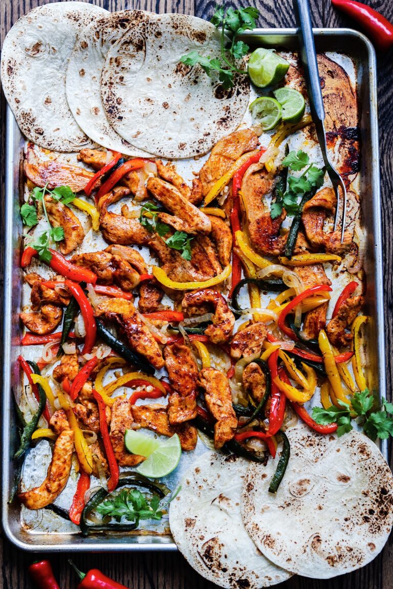 Chicken Fajitas (Authentic Mexican Recipe) - Give it Some Thyme