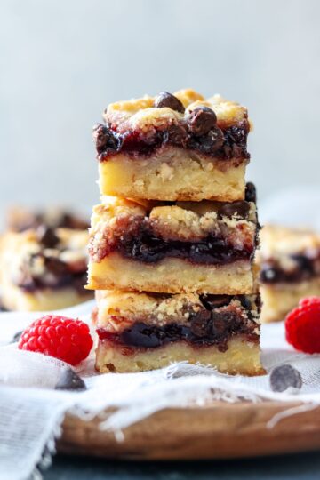 Chocolate Raspberry Bars - Give it Some Thyme